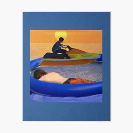 "sinjin drowning imvu x sinjin van cleef" Art Board Print by ...