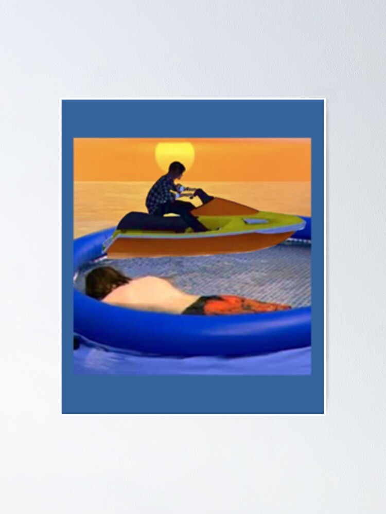 "sinjin drowning imvu x sinjin van cleef" Poster for Sale by ...