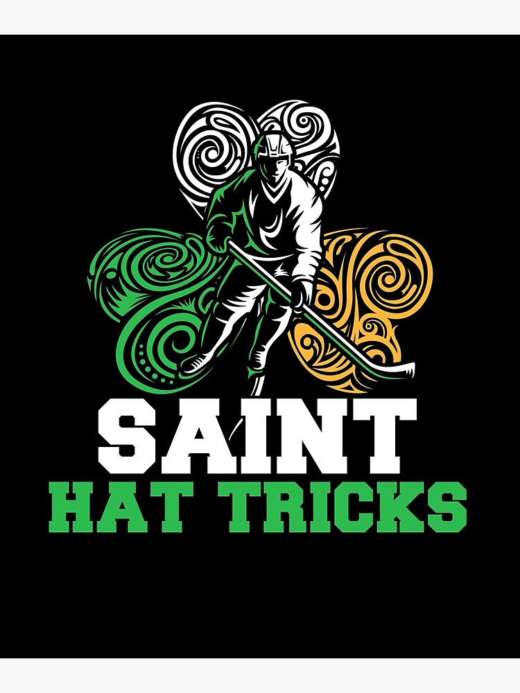 "Saint Hat tricks Clover" Poster for Sale by LittleDuckk | Redbubble