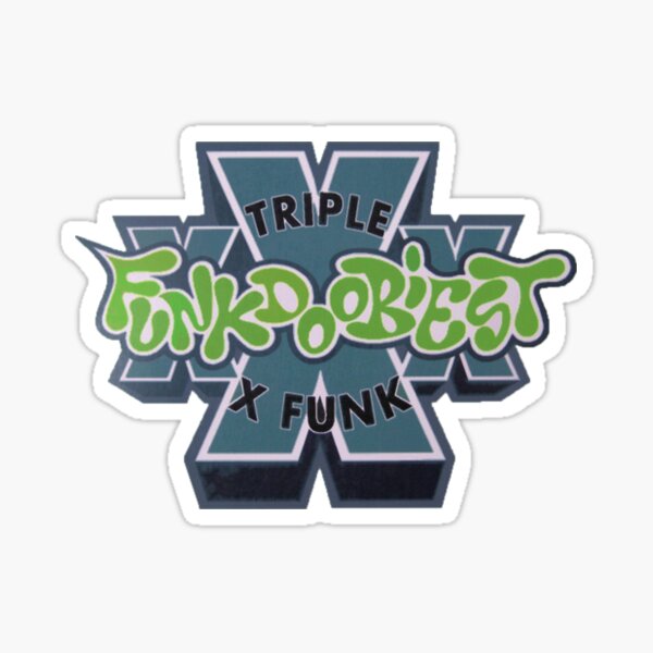 "Triple X Funk Vintage Funkdoobiest 90's Hip Hop " Sticker for Sale by ...