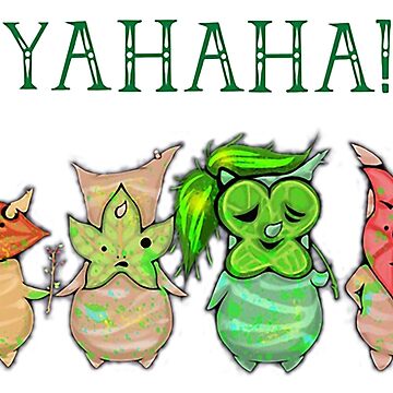 "YAHAHAHA - Korok" Art Board Print for Sale by CottonCadier | Redbubble