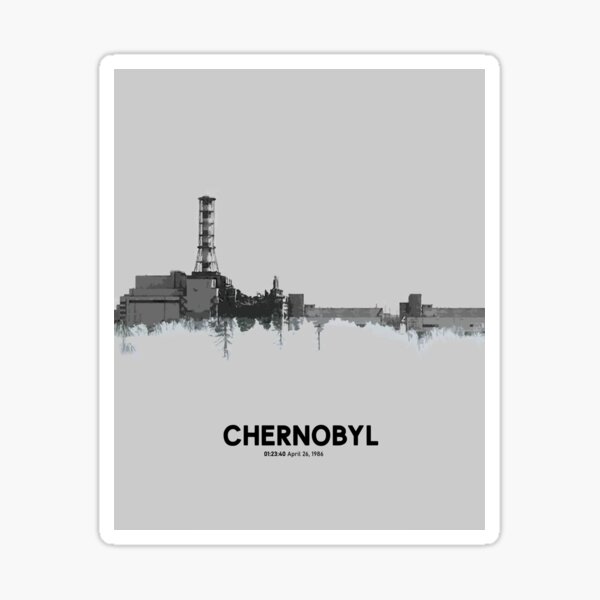 "Chernobyl NPP" Sticker by Dagoth0Ur | Redbubble