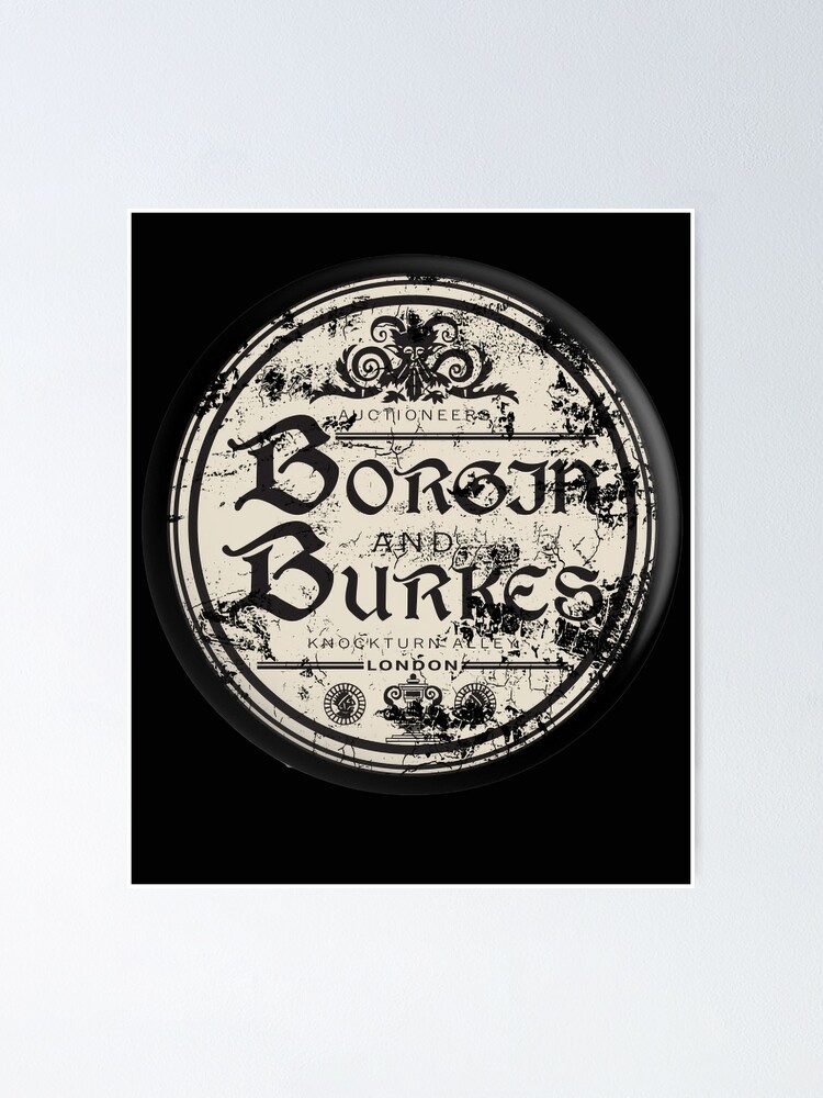 "Borgin And Burkes Oddities" Poster for Sale by Mad-style | Redbubble