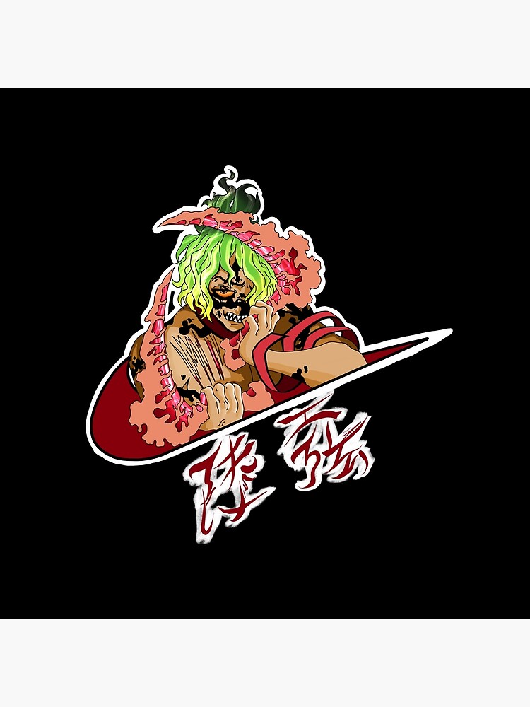 "Upper moon six Gyutaro logo" Poster by Aliriyus | Redbubble