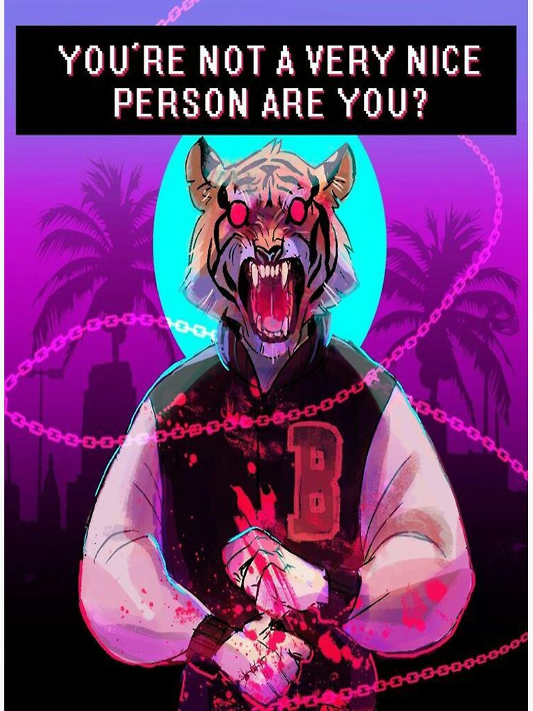 "Hotline Miami" Sticker for Sale by funnstores009 | Redbubble