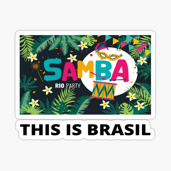 "SAMBA" Sticker for Sale by Samitalshop87 | Redbubble