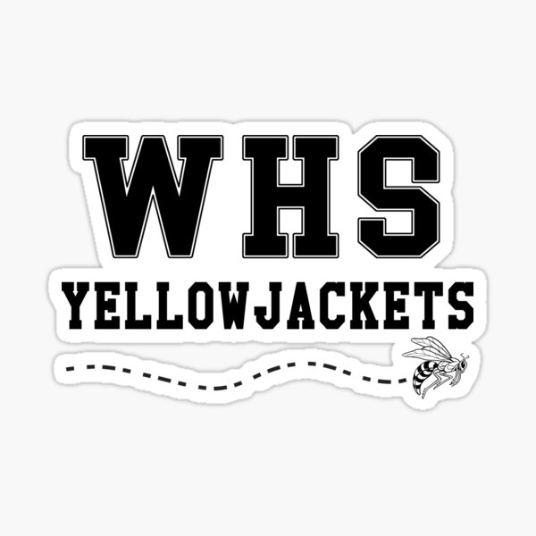 "WHS Yellowjackets " Sticker by fandemonium | Redbubble