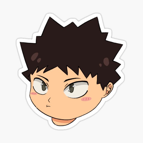 "Baby Iwaizumi Hajime" Sticker by lenmalunIG | Redbubble