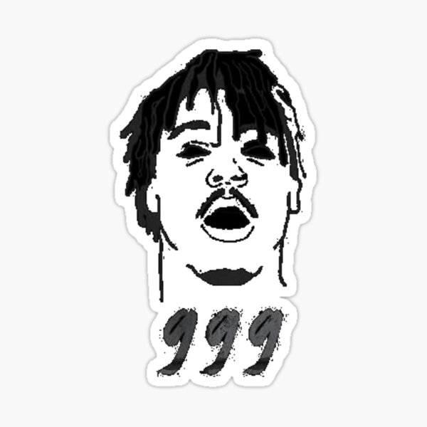 "JUICE WRLD 999" Sticker by Stekaa | Redbubble