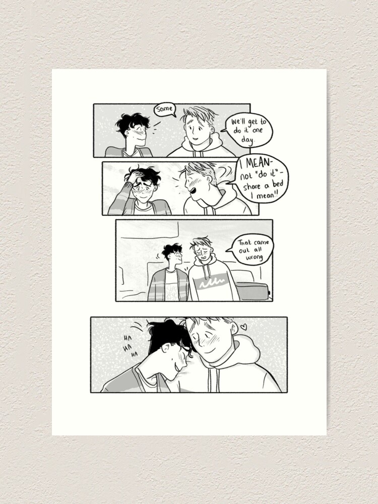 "heartstopper heartstopper heartstopper" Art Print by rcnart | Redbubble