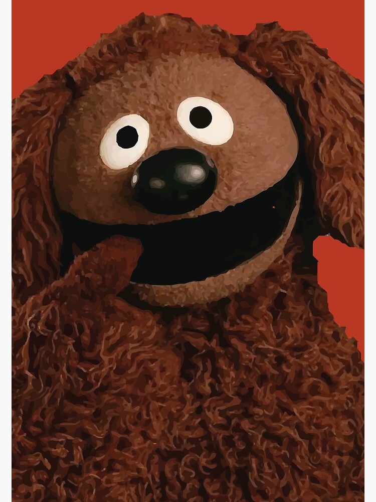 "Rowlf the Dog" Poster for Sale by Mupplin | Redbubble