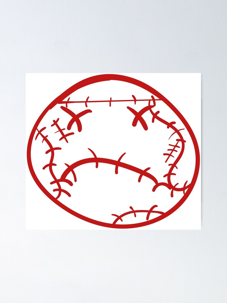 "scar face red" Poster for Sale by rene-ww4 | Redbubble