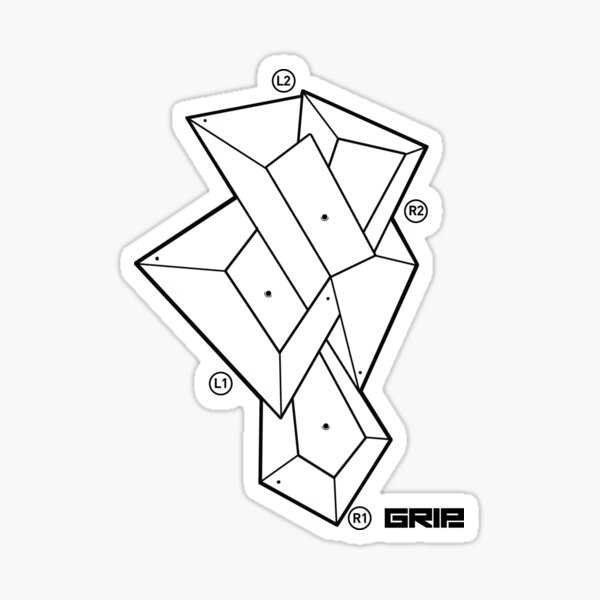 "Problem" Sticker for Sale by gripclimbing | Redbubble