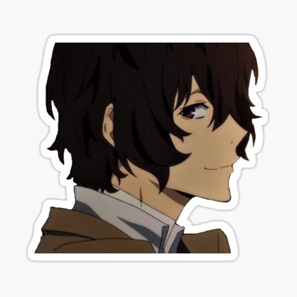 "Dazai Osamu Bungou Stray Dogs Anime" Sticker by IdaChristensen | Redbubble