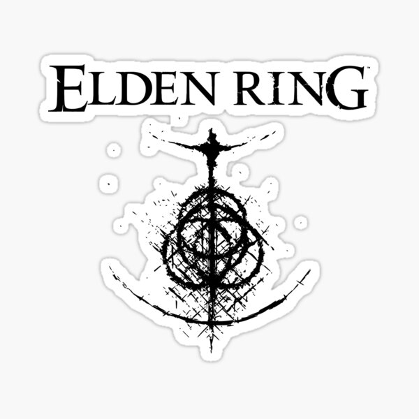 "Elden Ring Logo 4k" Sticker for Sale by Doomer-Shop | Redbubble