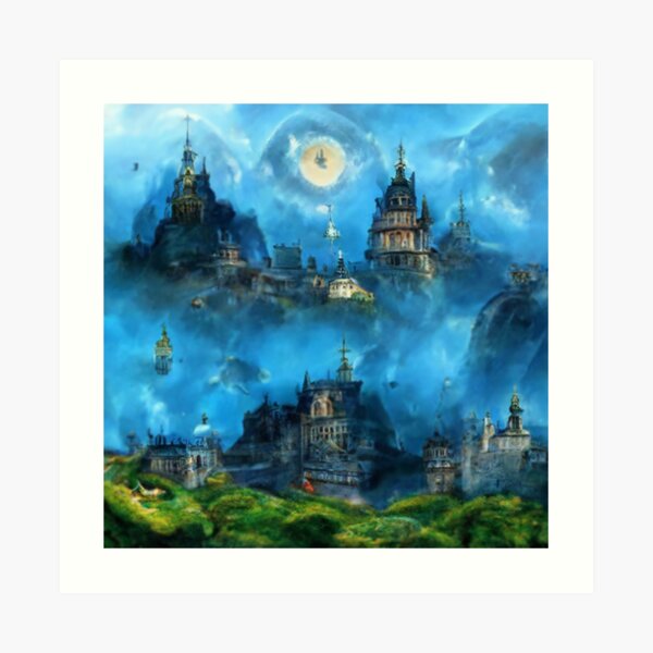 "King of Overdue Wonder -- Mud Castles medieval gothic digital art ...