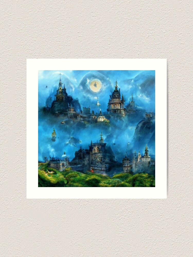 "King of Overdue Wonder -- Mud Castles medieval gothic digital art ...