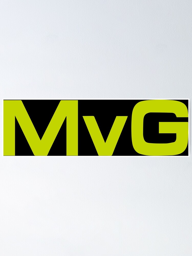 "MVG alternate logo" Poster for Sale by FlawlessCheese | Redbubble