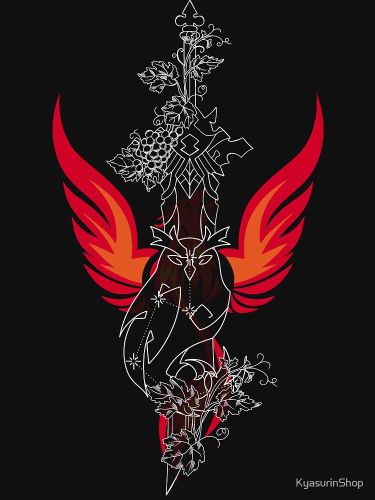 "Diluc Constellation Design White" T-shirt for Sale by KyasurinShop ...