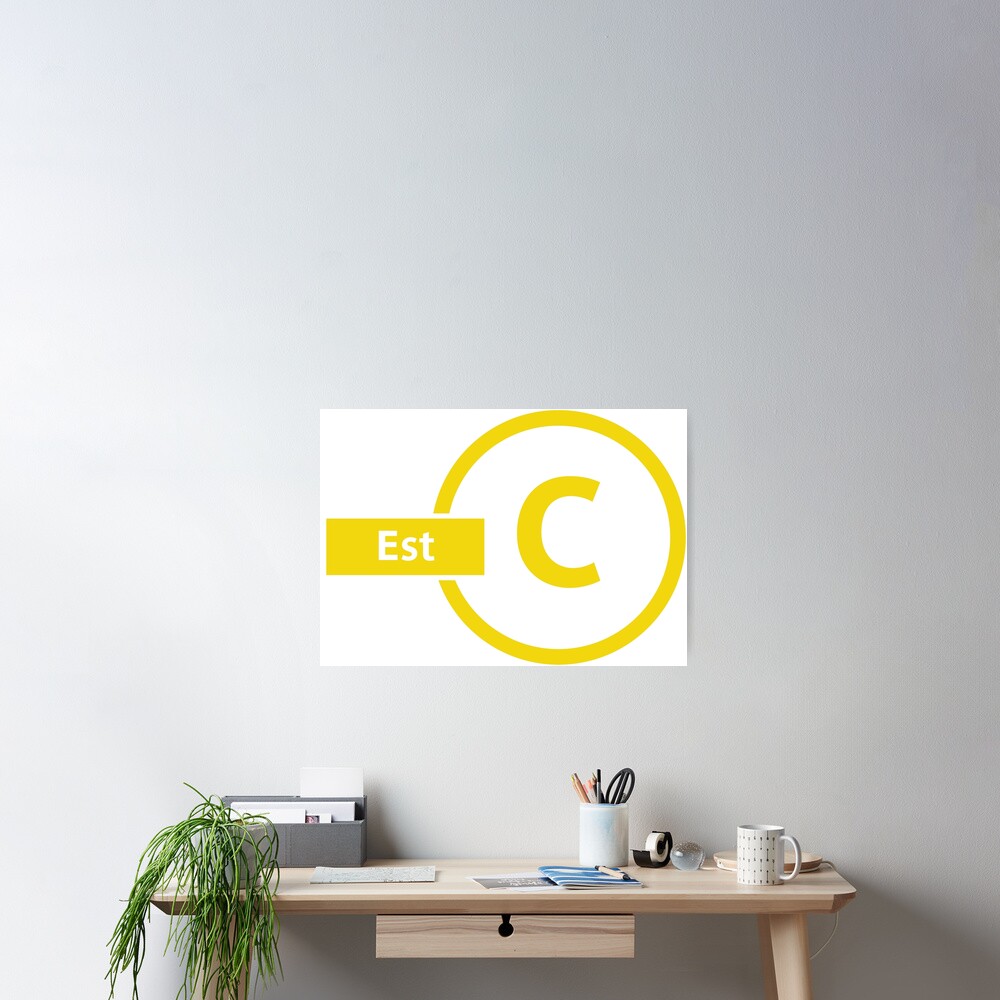 "RER C Paris sign" Poster by TransportFans | Redbubble