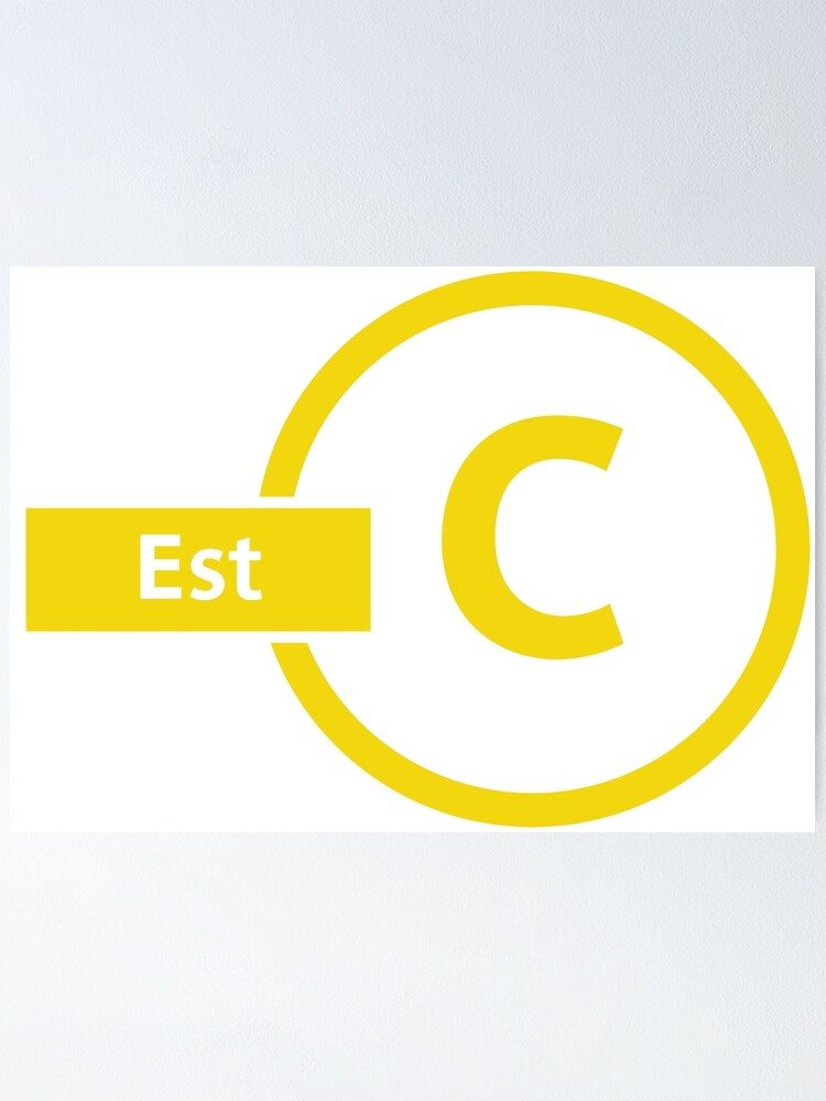 "RER C Paris sign" Poster by TransportFans | Redbubble
