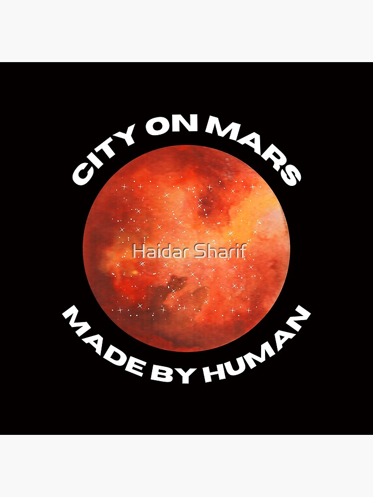 "City On Mars" Poster for Sale by Hydarandoka | Redbubble