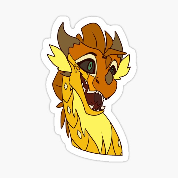 "Sunny Wings of Fire" Sticker by niftynovas | Redbubble