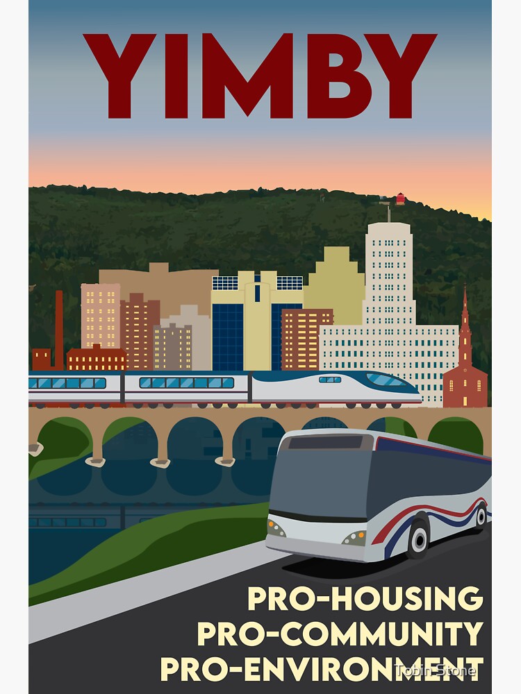 "Reading PA YIMBY" Sticker by TobinStone | Redbubble