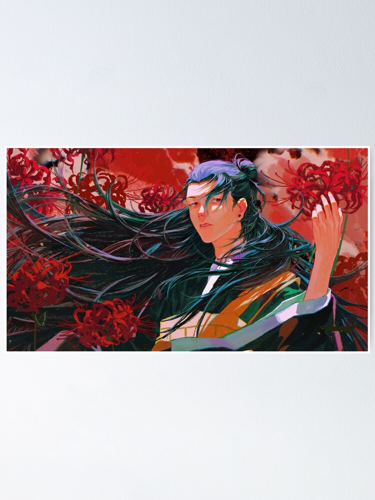 "Suguru Geto 4K" Poster for Sale by BerserkerArmy | Redbubble