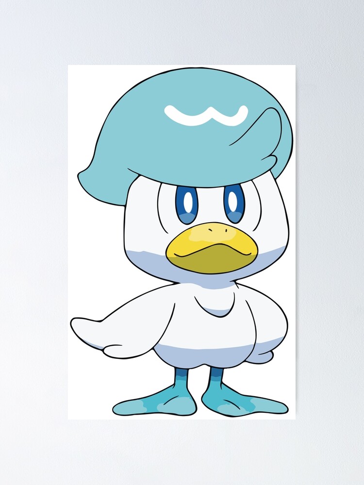 " Cute duck Quaxly " Poster for Sale by Bonobofy | Redbubble