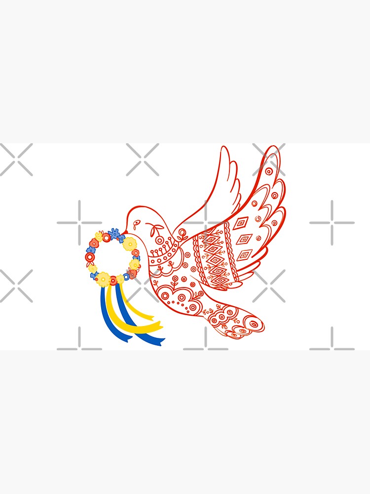 "Peace Dove inspired by the work of Maria Prymachenko - all proceeds ...