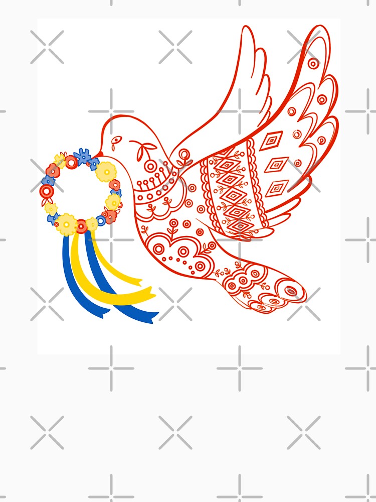 "Peace Dove inspired by the work of Maria Prymachenko - all proceeds ...