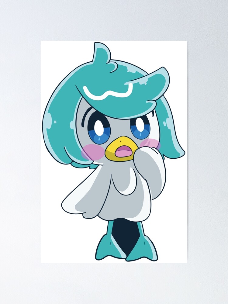 "Cute duck Quaxly wondering" Poster for Sale by Bonobofy | Redbubble