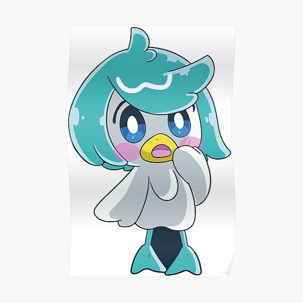 "Cute duck Quaxly wondering" Poster for Sale by Bonobofy | Redbubble