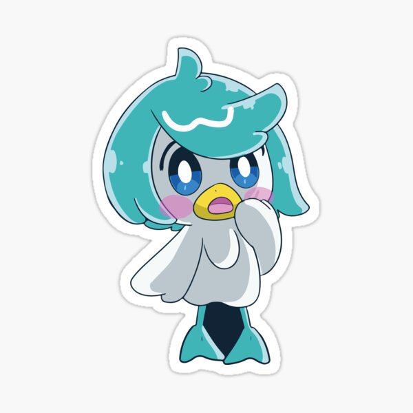 "Cute duck Quaxly wondering" Sticker by Bonobofy | Redbubble