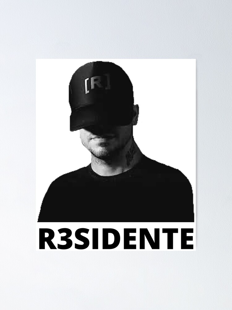 "residente " Poster by Moncef-20 | Redbubble