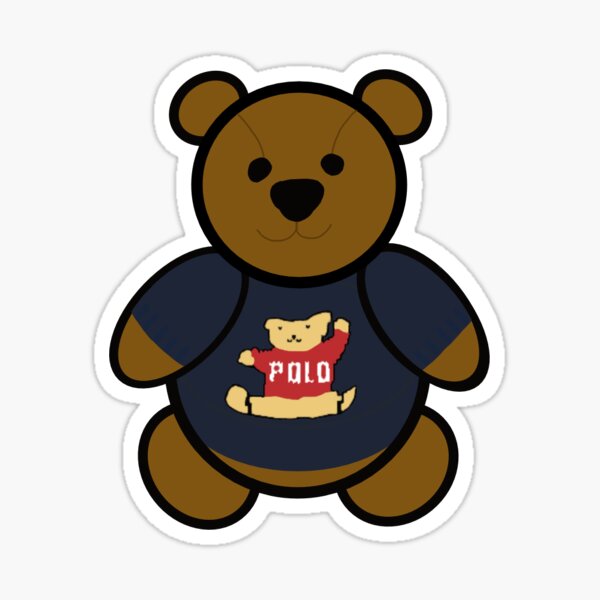 "Polo Bear" Sticker by kaerae2120 | Redbubble