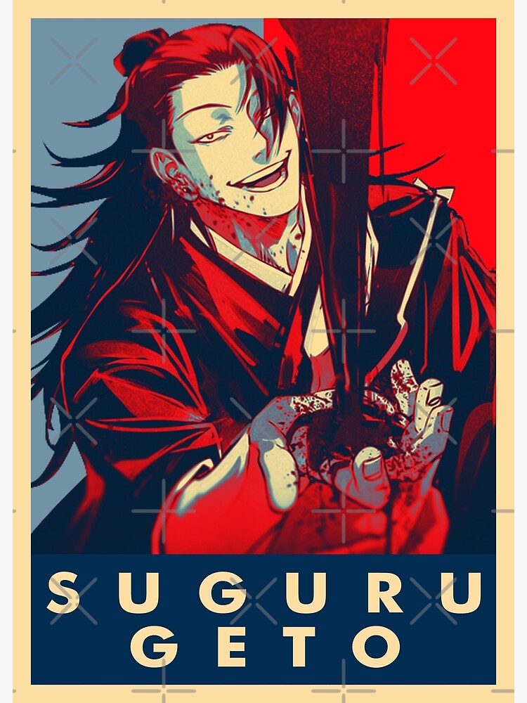 "GETO SUGURU" Poster for Sale by AZURESIEGFRIED | Redbubble