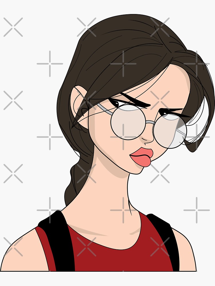 "Lara croft cute" Sticker by mixtape80 | Redbubble