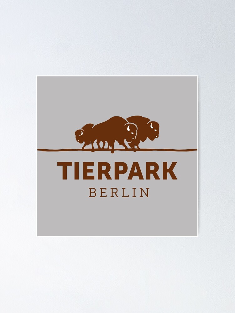 ""Tierpark", Park in Berlin" Poster for Sale by Chymol | Redbubble