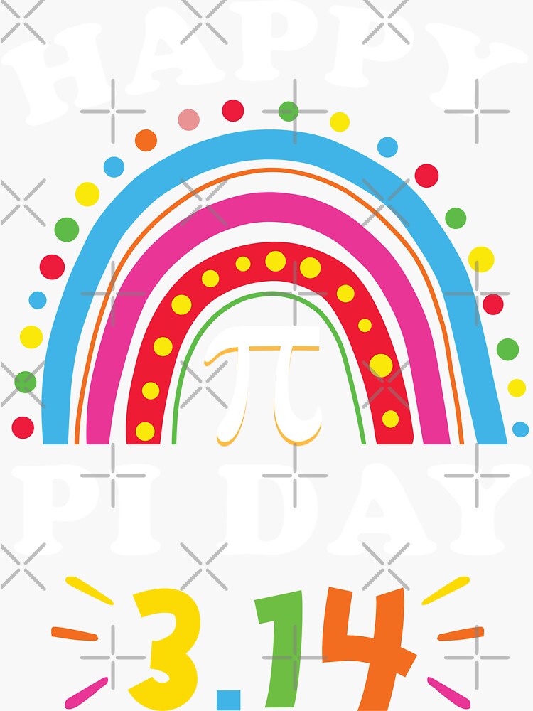 "Happy Pi Day 2022, Cool Pi Day Math Teacher" Sticker by Soufy98 ...