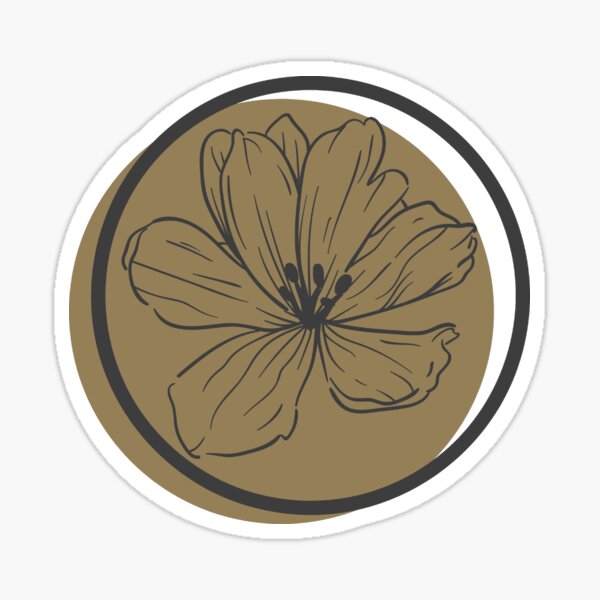 "A simple circular design and response" Sticker by memo110 | Redbubble