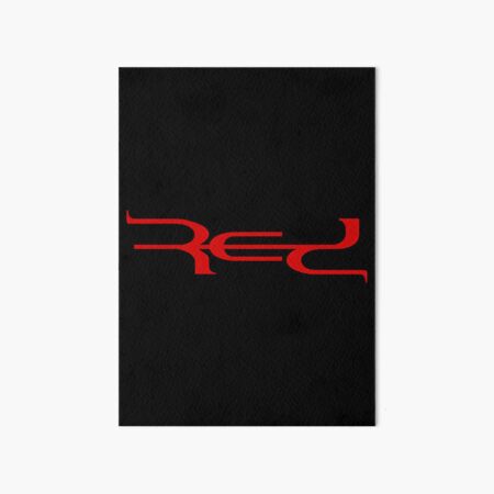 "Red Band Logo" Art Board Print by okolx1657 | Redbubble