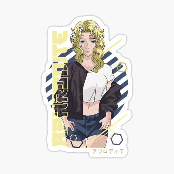 "Aphrodite Record of Ragnarok (Shuumatsu no Valkyrie) " Sticker for ...