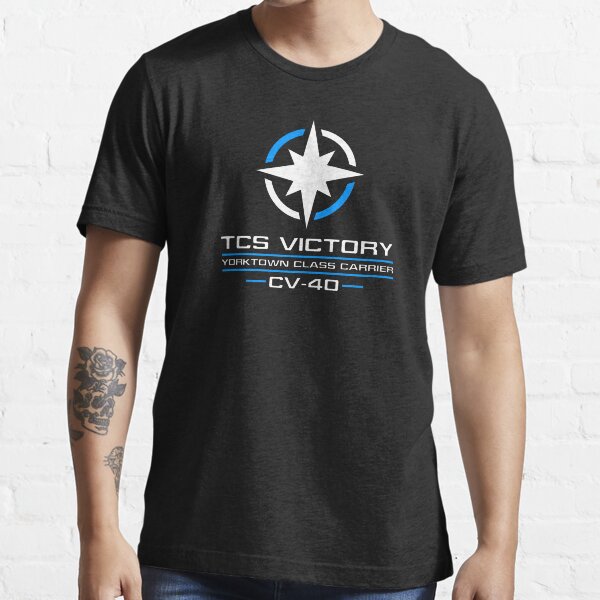 "Wing Commander TCS Victory" T-shirt for Sale by Spacedock | Redbubble ...