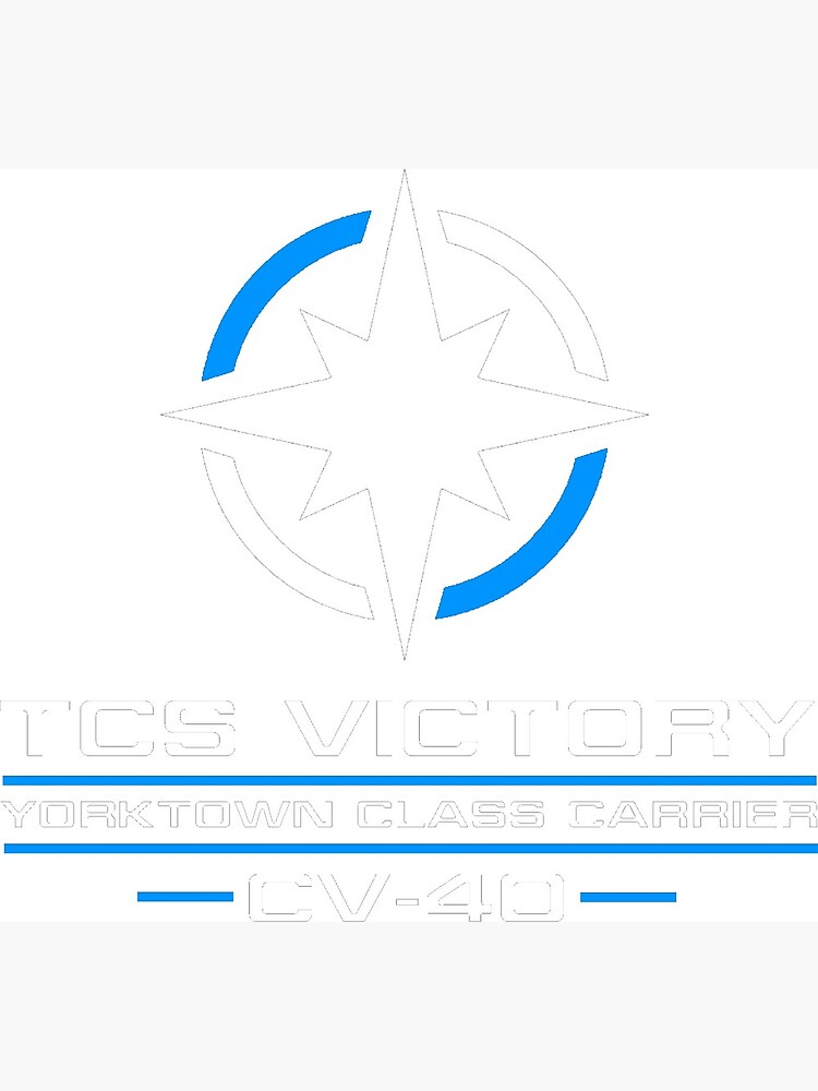 "Wing Commander TCS Victory" Art Print for Sale by Spacedock | Redbubble