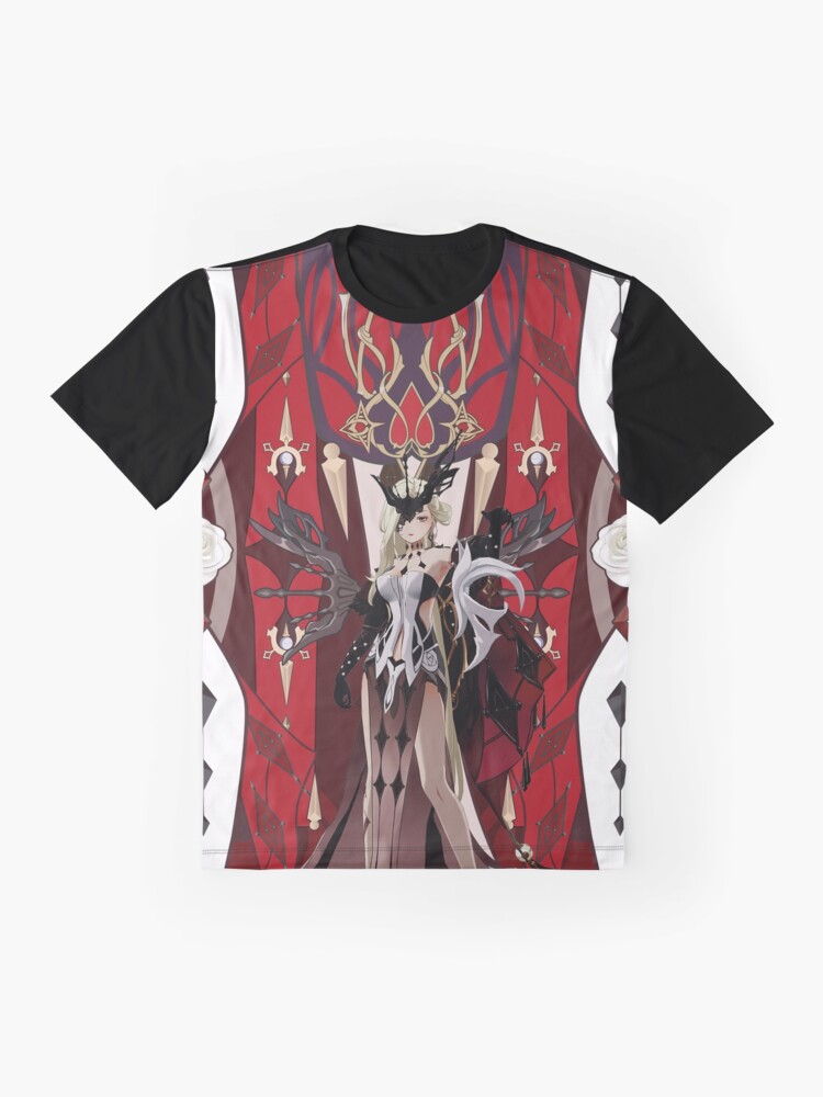 "La Signora Genshin Impact Character" T-shirt by jonetsustore ...