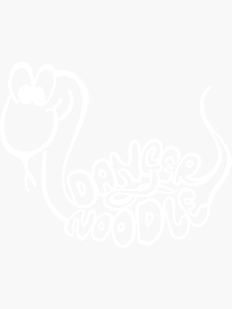 "Danger ! Danger Noodle !" Sticker by snitchglow | Redbubble