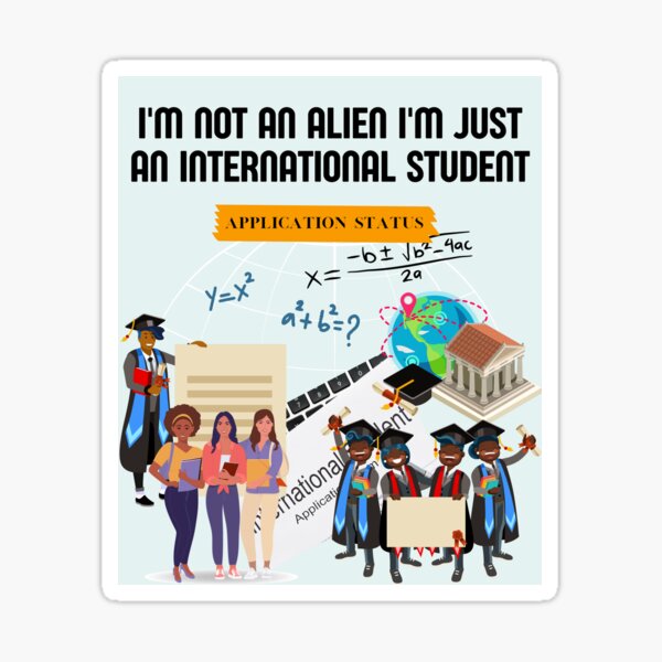 "International Student Day" Sticker for Sale by Chrisblazestore | Redbubble