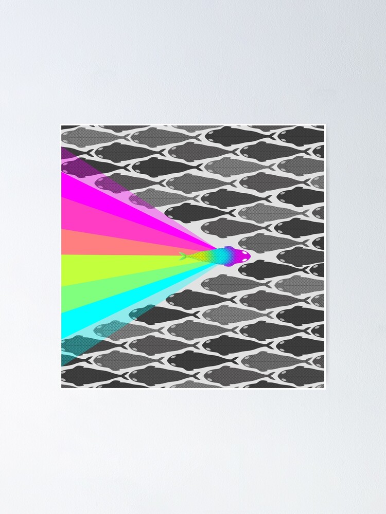 "Find Your Own Current" Poster for Sale by SunnieMoonShine | Redbubble